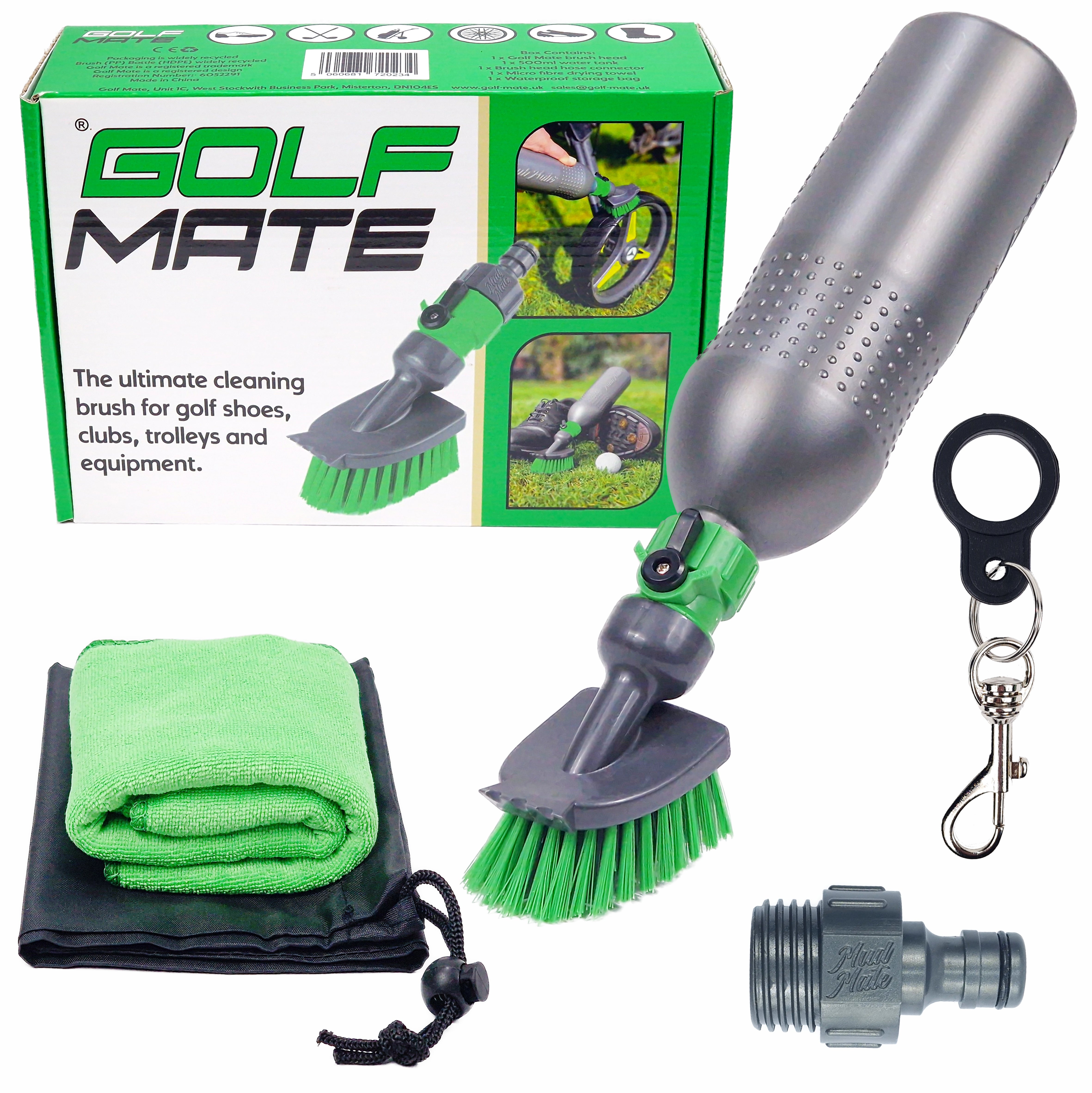Golf Mate - The portable cleaning solution for golf shoes clubs and ...