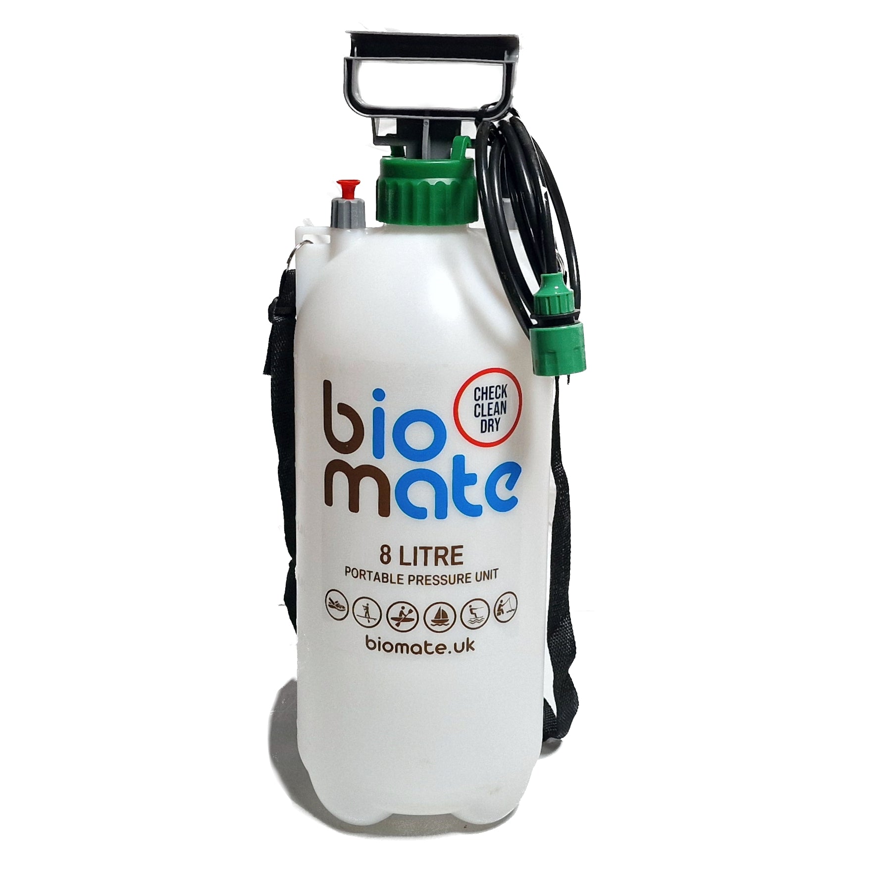 The Bio Mate 8 litre portable pressure unit (only). Also compatible wi ...
